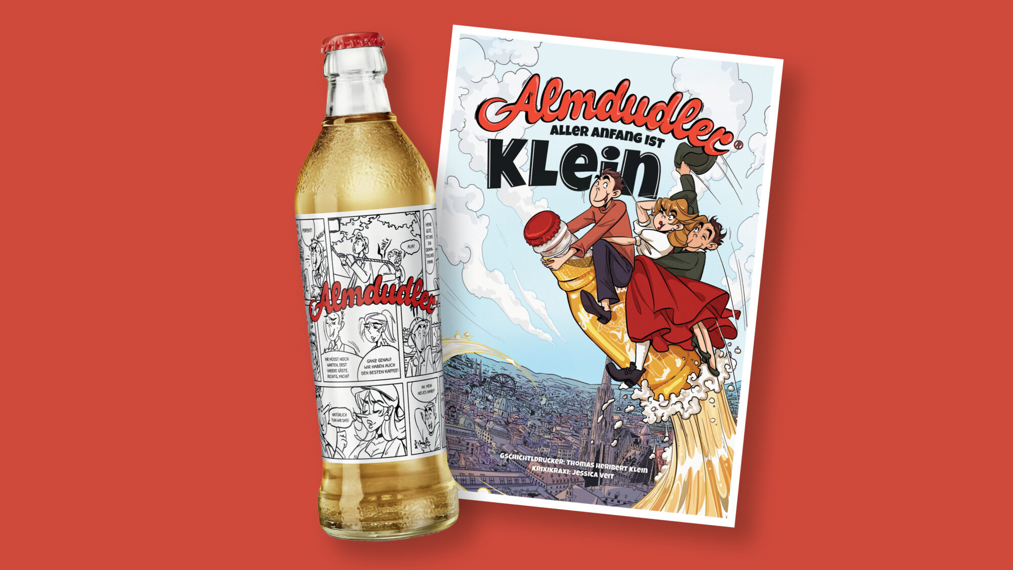 Almdudler-Historie in Comicform: »Aller Anfang ist Klein« – The Gap